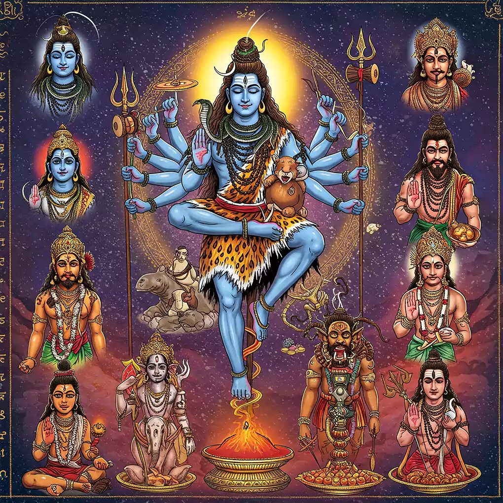 The Mighty 11 Rudra Avatars of Lord Shiva | Shiv Dhaam
